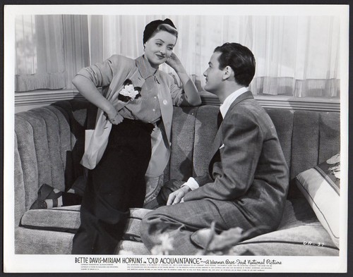 Bette Davis & John Loder OLD ACQUAINTANCE 1943 Vintage Orig Photo actor ...