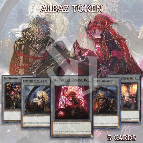 ALBAZ STRIKE TOKEN DECK 5 | Ecclesia Tri-Brigade Vestals Dogmatic SDAZ ...