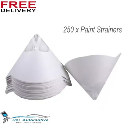 Fast Mover FMT5190 190 micron Fine Paper Paint Strainers Nylon Filter ...