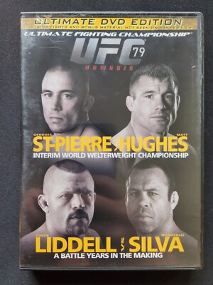 UFC 79: Nemesis (DVD, 2008) St-Pierre vs Matt Hughes; Chuck Lidell vs ...