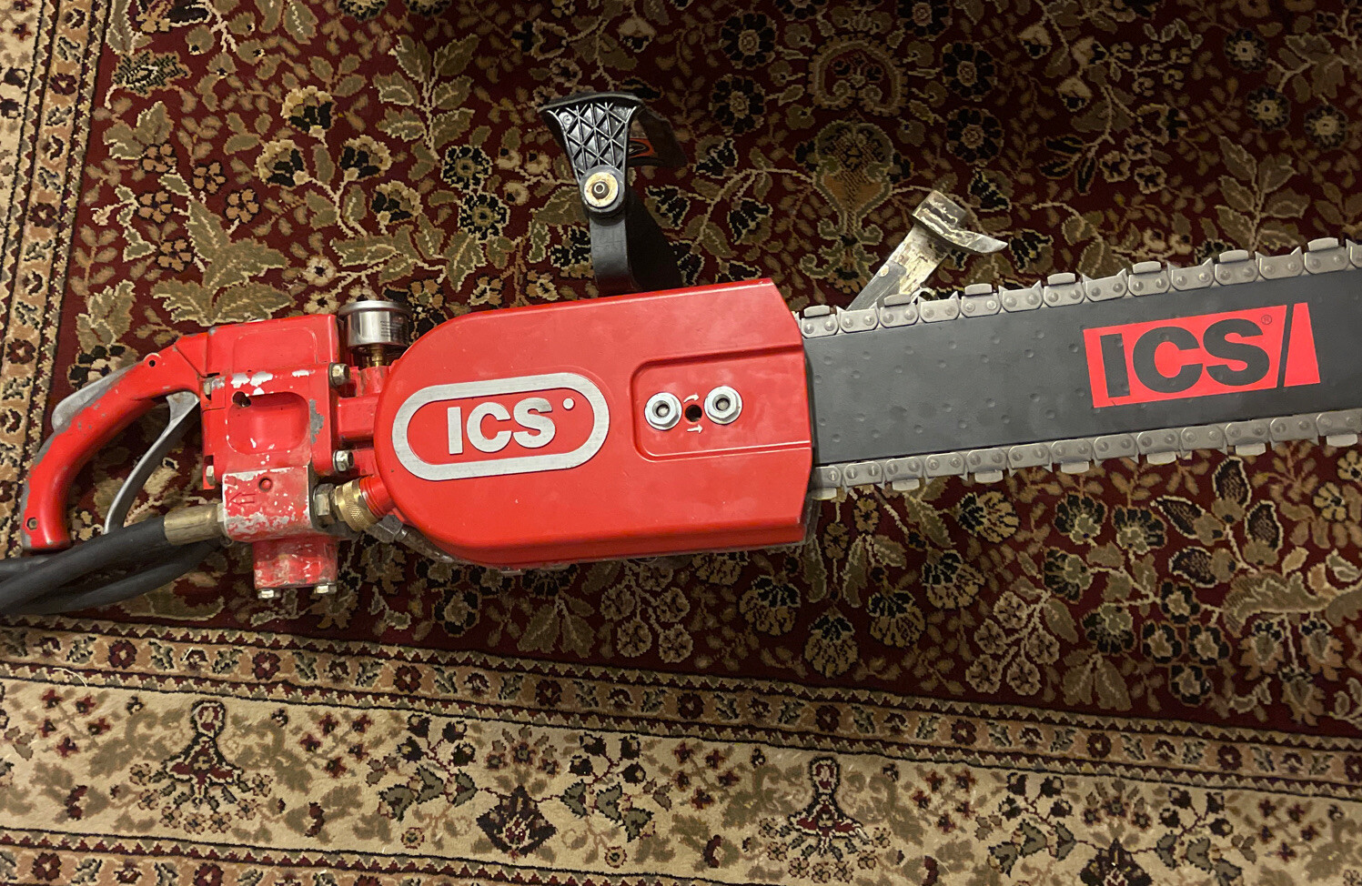 ICS 823 Hydraulic Concrete Chainsaw With New Bar, Sprocket, And ICS 15 ...