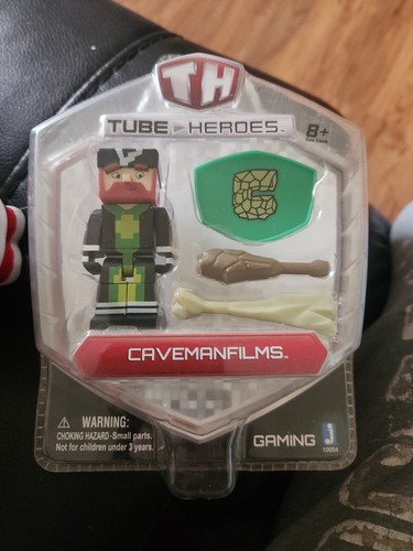 2015 Jazwares Tube Heroes CavemanFilms Action Figure with Accessories ...