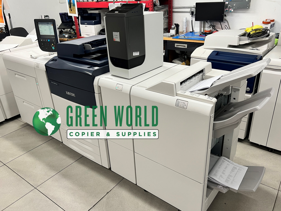 Xerox Versant 280 Color Press w/ 2-Door Hi-Cap, Pro Booklet Maker ...