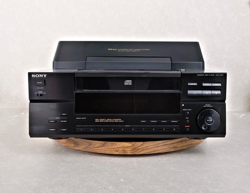 SONY MODEL CDP-CX151 CD PLAYER 100 DISC, with Remote & in original ...