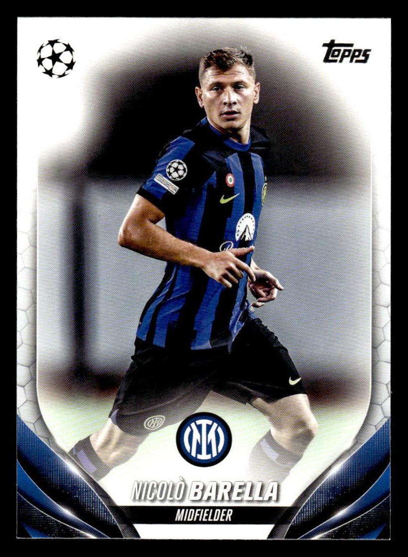 2023-24 Topps UEFA Club Competitions #51 Nicolò Barella card | eBay
