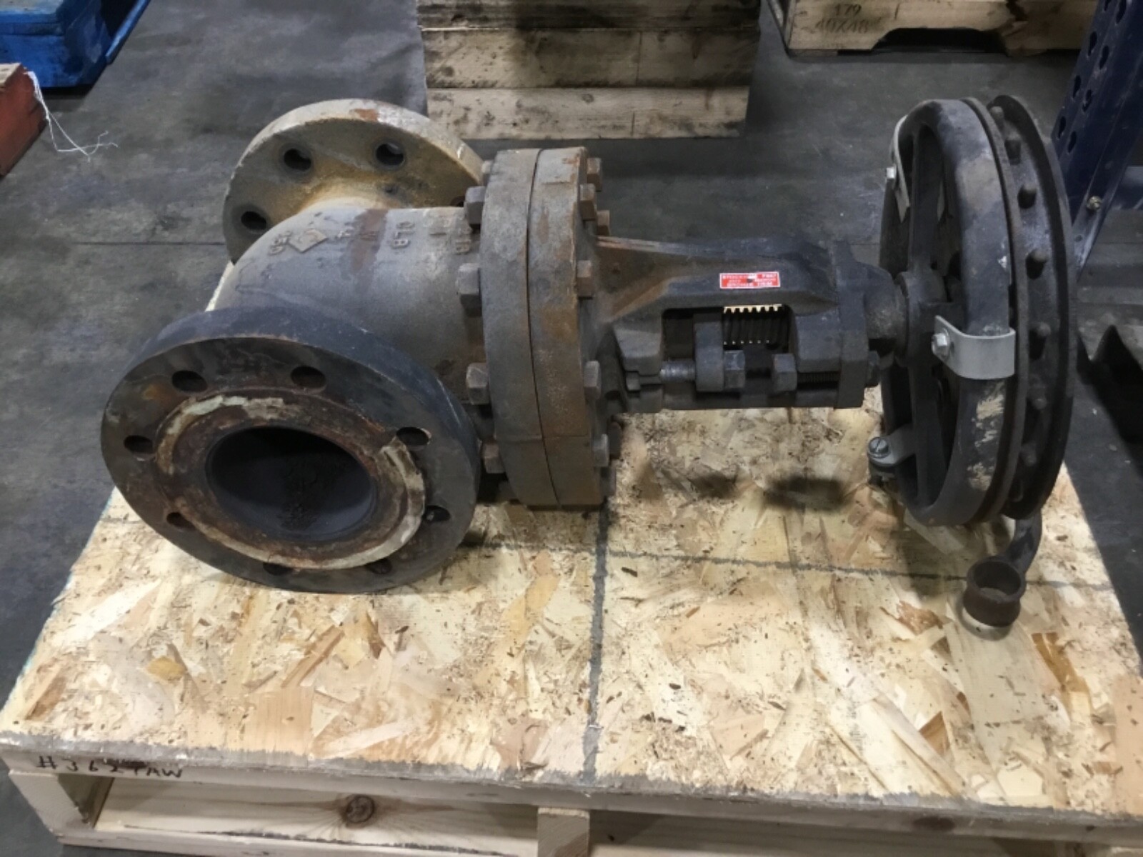 Stockham F667 Manual 250 Iron Flanged 2.5in Wedge Gate Valve for sale ...