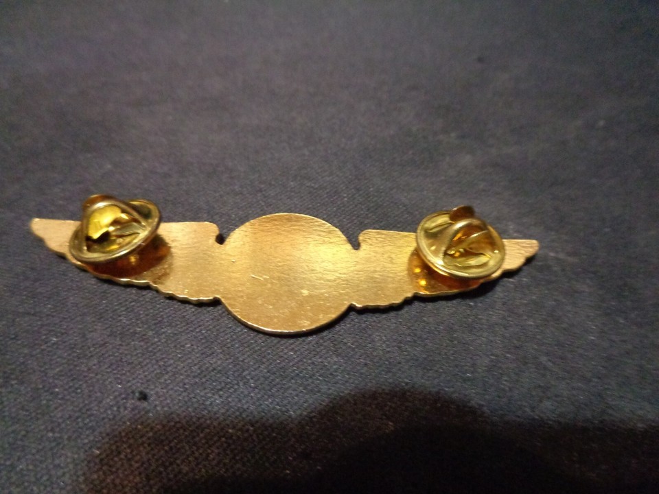 US Navy Naval Aviation Observer Wings Badge Pin clutch back | eBay