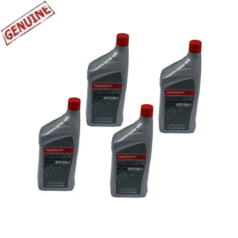 4-Quarts Auto Trans Fluid Genuine Honda 082009008 Fits: Honda ATF DW-1 ...