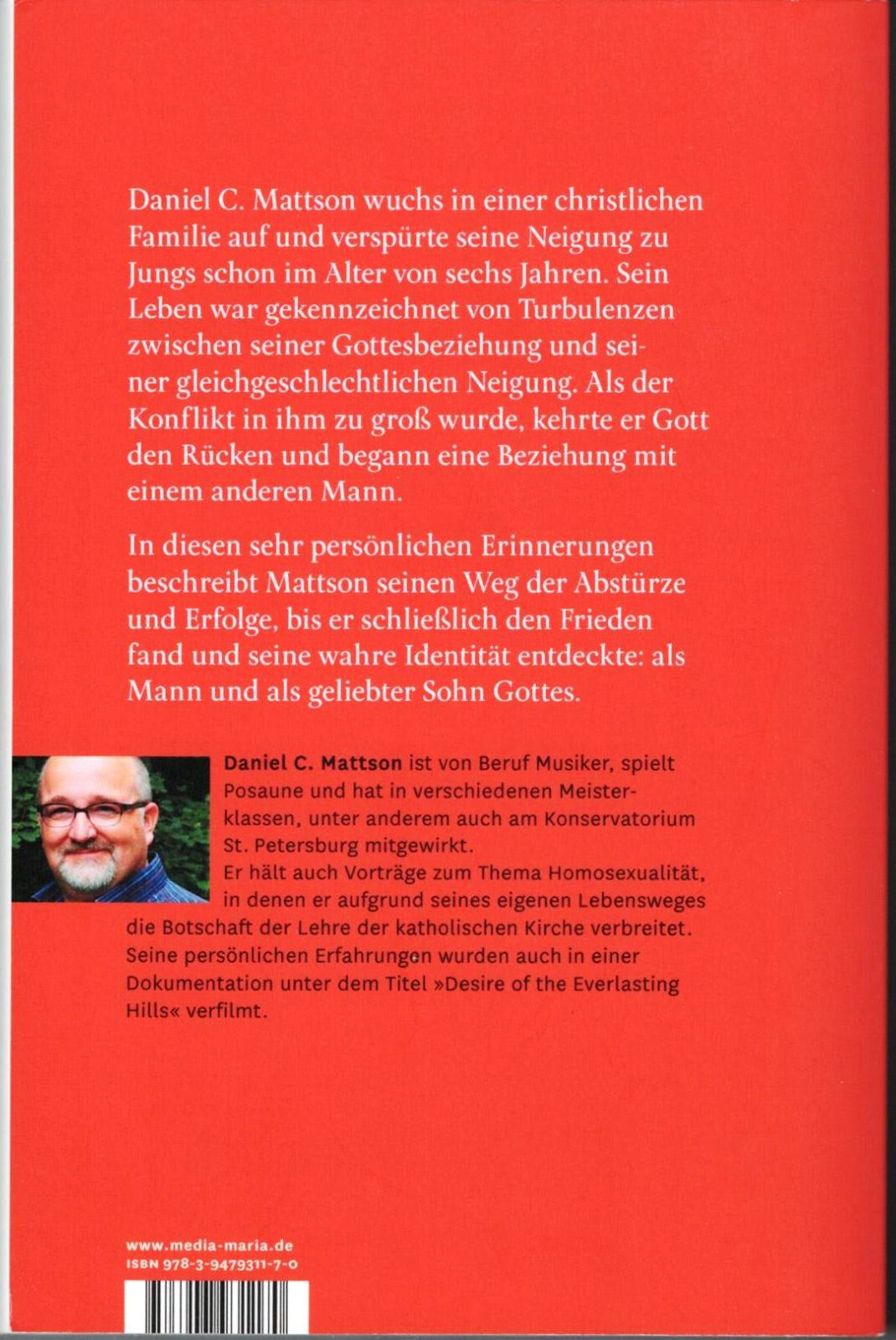 Warum ich mich nicht als schwul bezeichne von Daniel C. Mattson (2020 ...