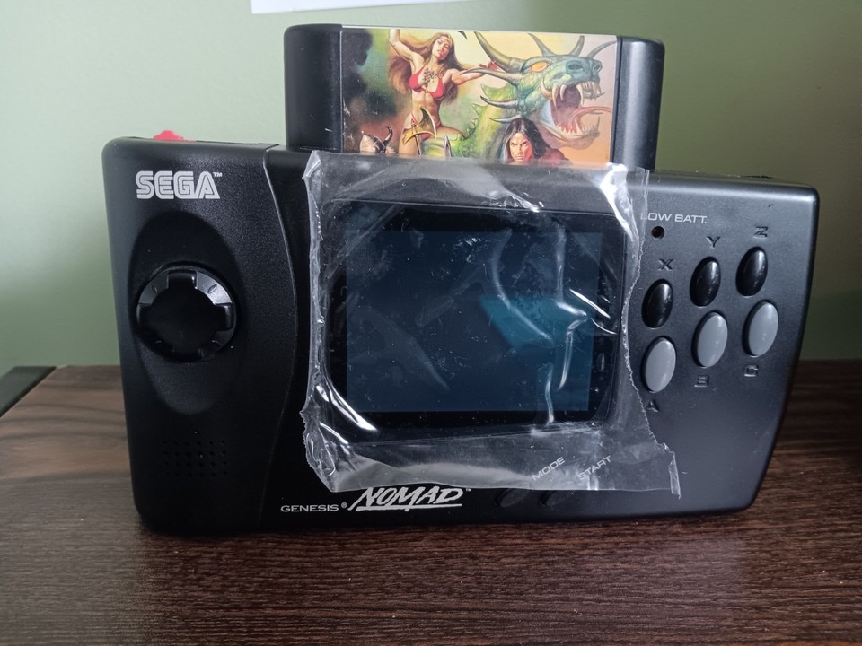 Sega Nomad/ New LCD, Recap, SMS & Saga Cd mod. tested ready to go | eBay