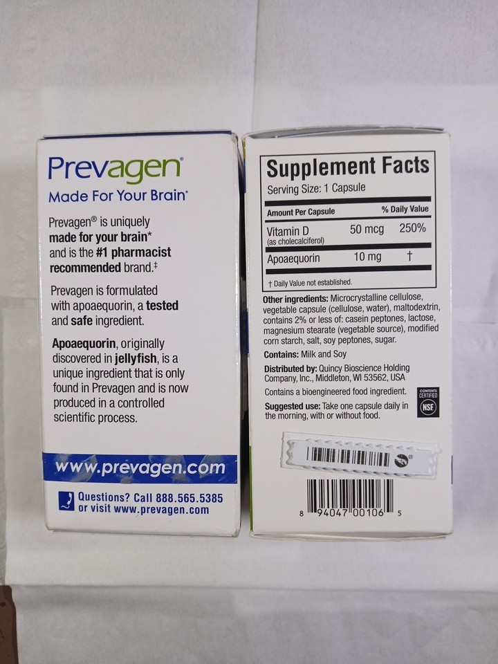 2x Prevagen Regular Strength 60 Ct Boxes | eBay