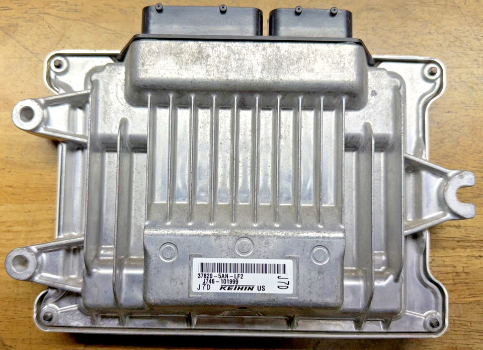 2019 Honda Civic 1.5L ECM Engine Computer Control Module PCM CVT 37820 ...
