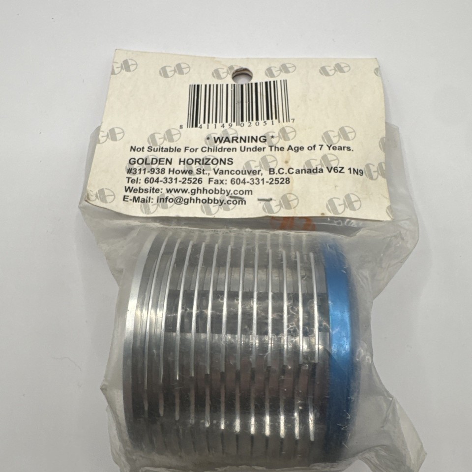 Golden Horizons Aluminum / Blue Cooling Head - HPI Savage 02051B ...