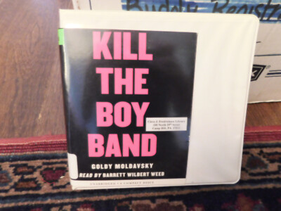 audiobook on cds kill the boy band Goldy Moldavsky 6 CDs Book Clean in ...