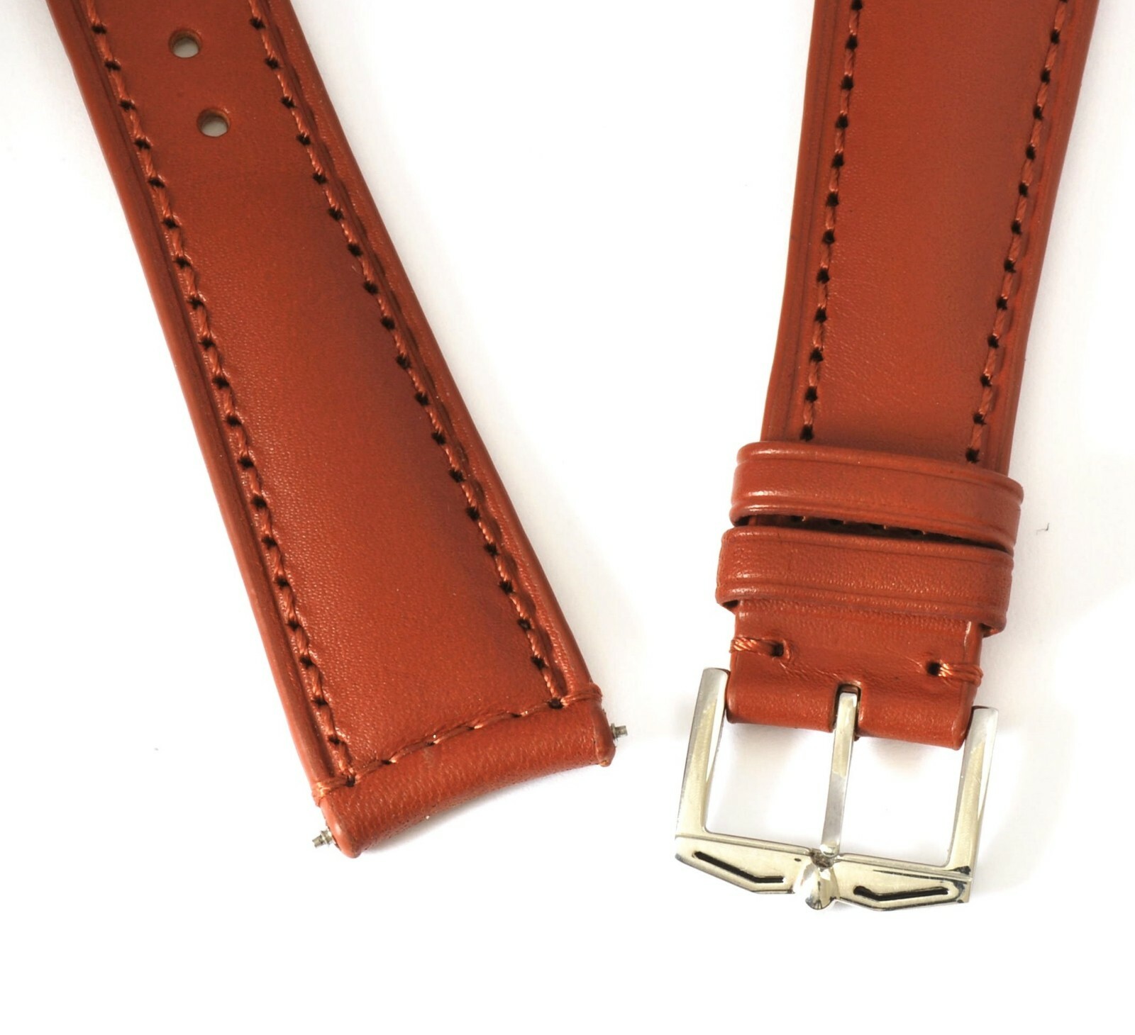 Top Quality Leather CURVED END Watch Straps For ROTARY 20mm 22mm Black ...