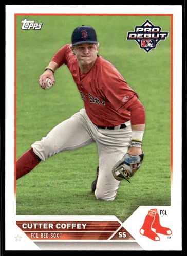 2023 Topps Pro Debut PD197 Cutter Coffey FCL Red Sox Baseball Card | eBay