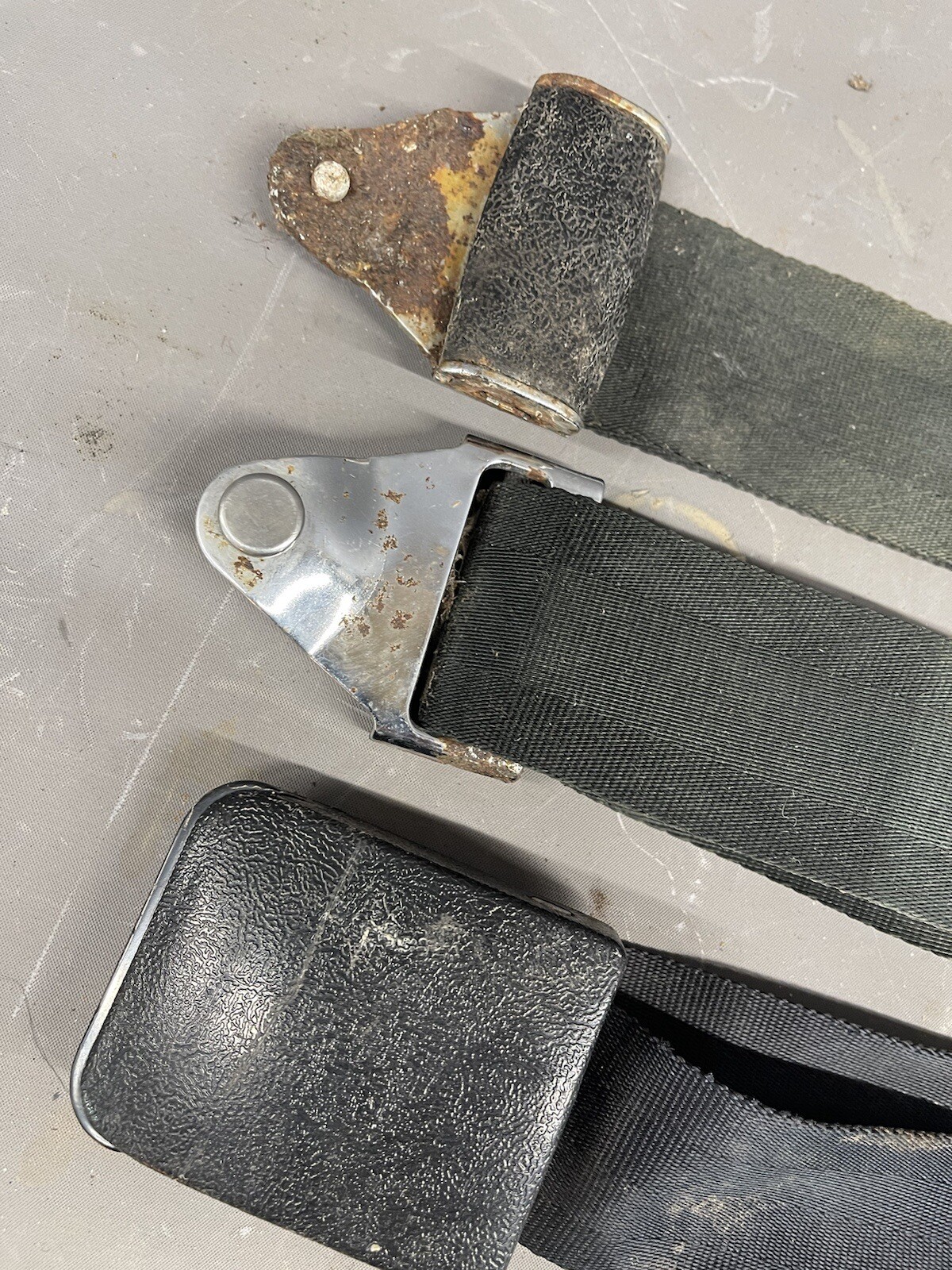 1971-1974 Chevelle Cutlass Shoulder Seatbelts Seat Belt Retractor GTO ...