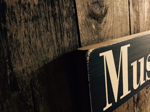 Music Room MUSIC ROOM Sign Wood Vintage Style Classical Piano Band Pop ...