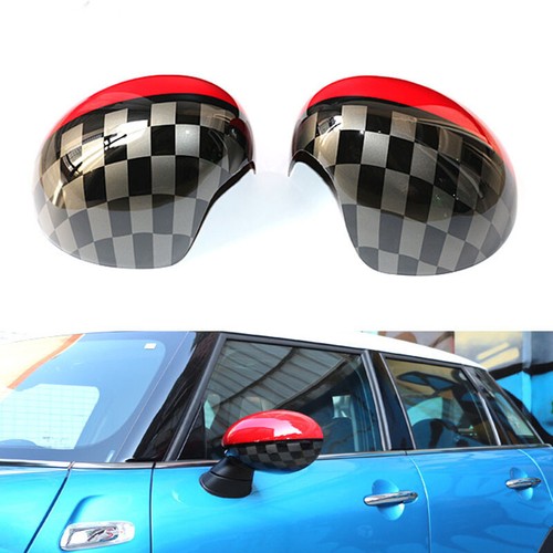 Car Side Mirror cover Caps JCW Design Fit For Mini Cooper F55 F56 F57 ...