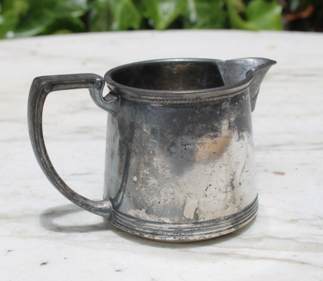 Antique Vintage Art Deco Silver Creamer/Pitcher #836 Knickerbocker ...