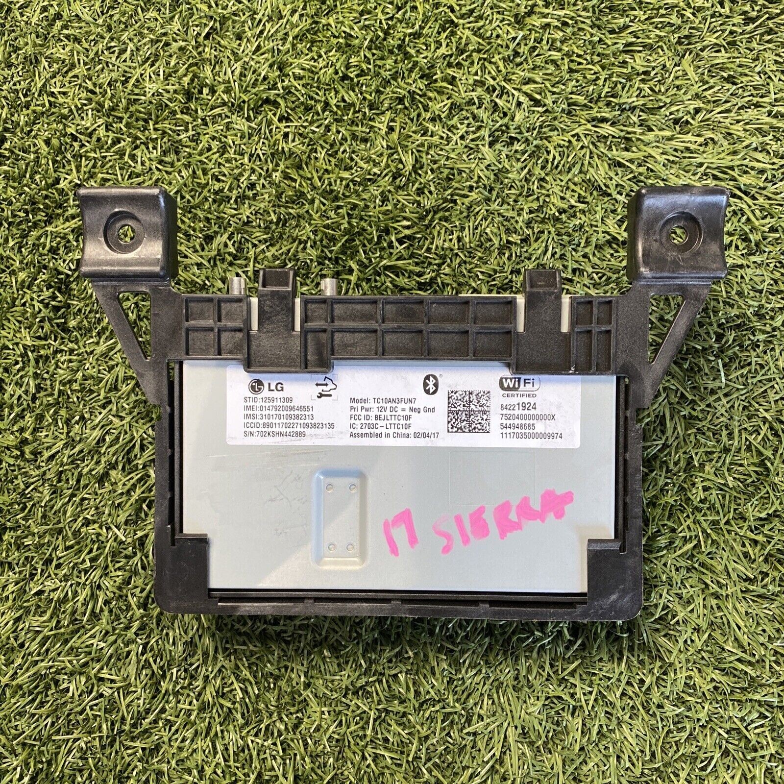 2014-2019 GMC Sierra Telematics Bluetooth Wifi Control Module 84221924 ...