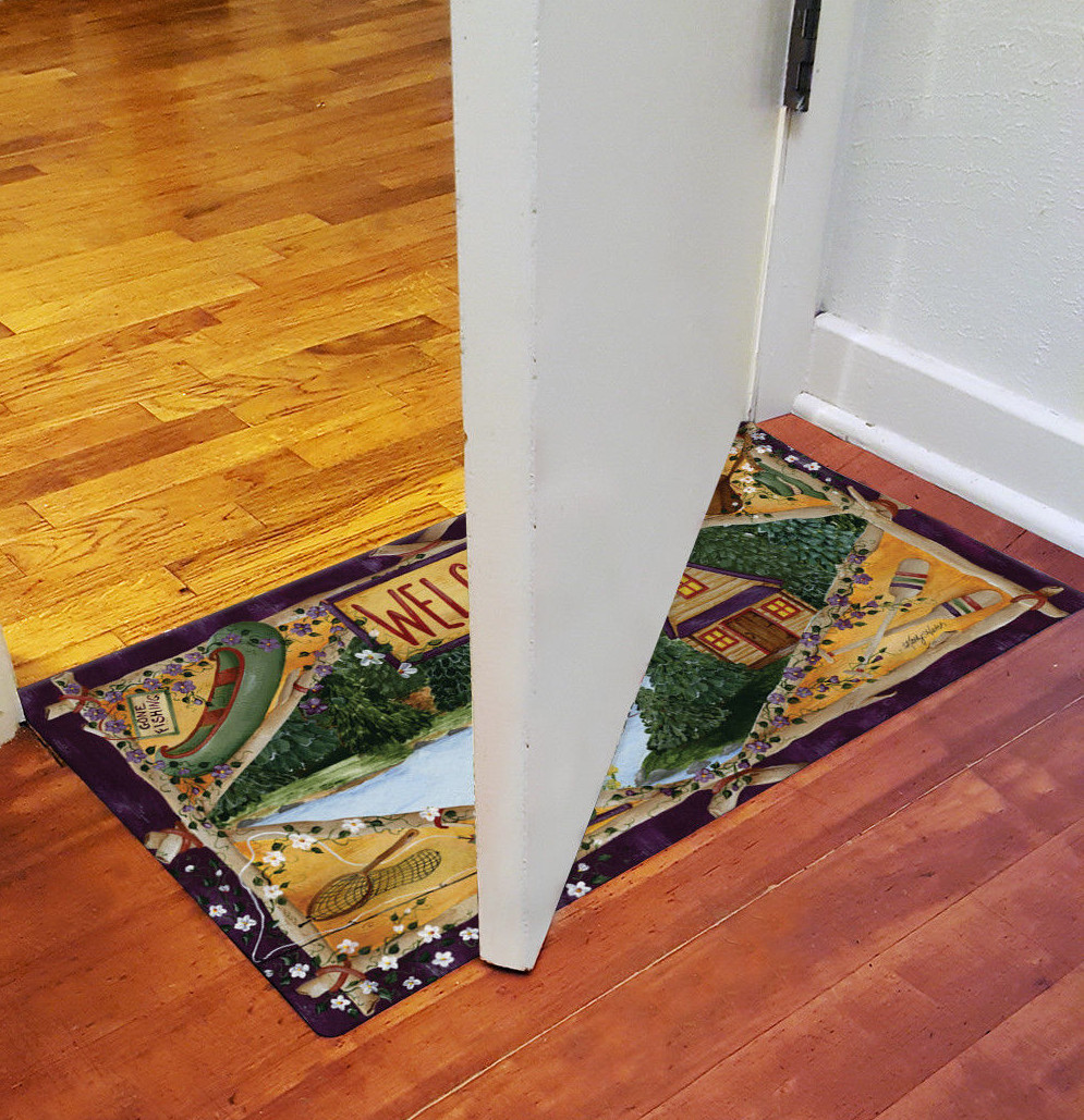 Toland Home Garden Lakeside Welcome 18 -Inch Decorative USA-Produced ...