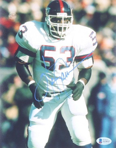 Harry Carson Signed Giants 8x10 Photo Beckett A1 | eBay