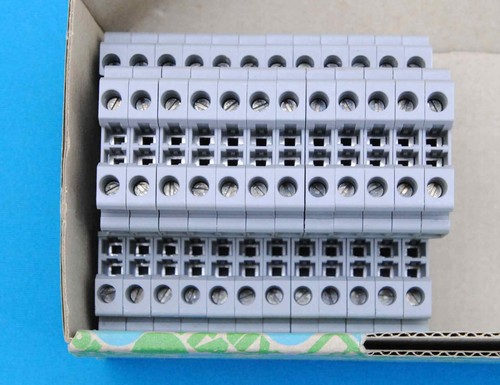 12 x PHOENIX CONTACT bloc de jonction UTTB 4 3044814 ( DE847 ) | eBay