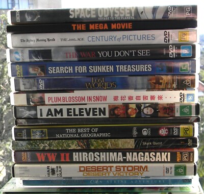 14 Documentary Dvds:Over Canada An Aerial Adventure Special Collectors ...