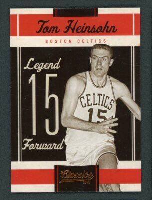 2011 Tom Heinsohn 490/999 Panini Classics | eBay Australia