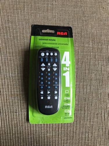 RCA LRCU704SP2 4in1 Device Universal Remote DVD-AUX SAT-CBL VCR-TV New ...