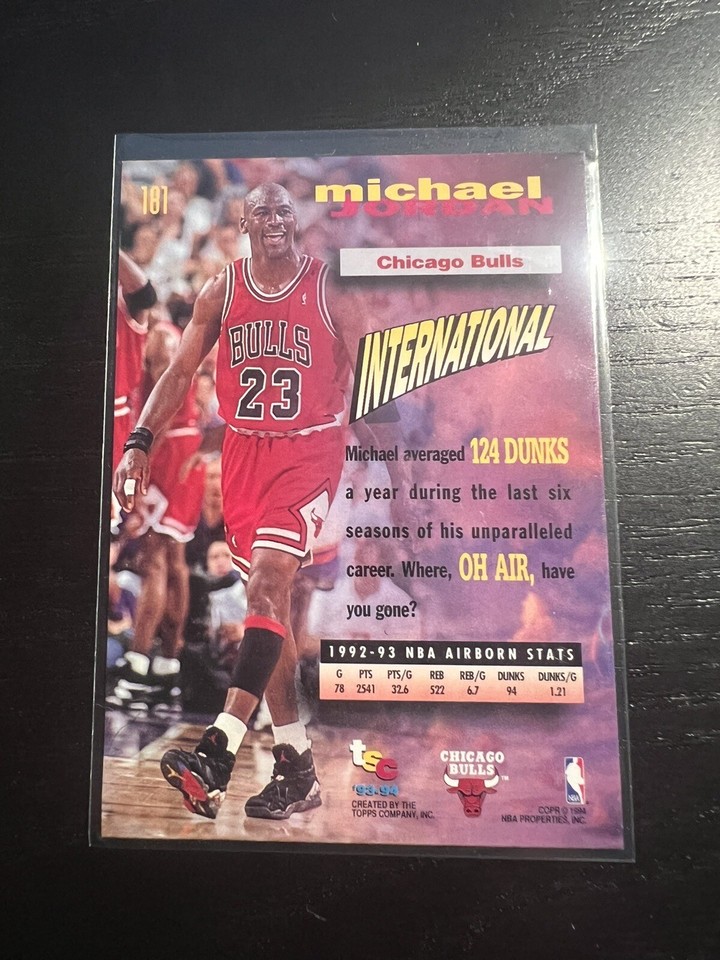 1993-94 Stadium Club #181 Michael Jordan Frequent Flyers | eBay