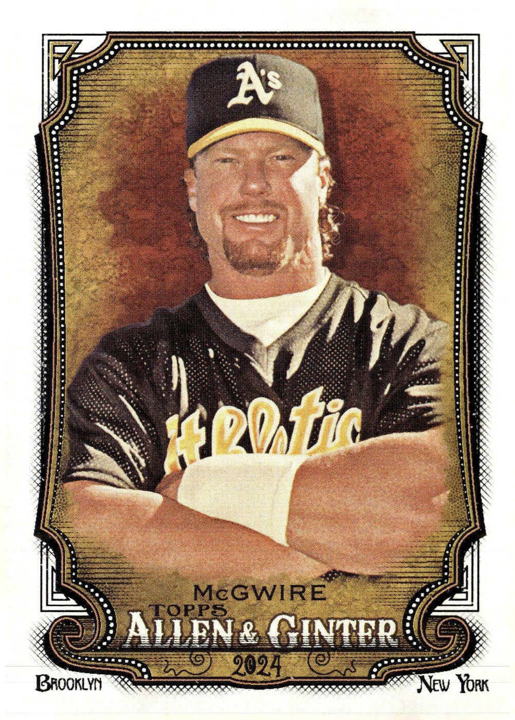 2024 Topps Allen & Ginter #225 Mark McGwire - Oakland Athletics | eBay