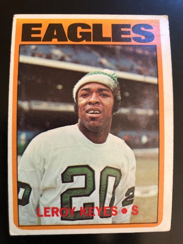 1972 Topps Eagles Leroy Keyes Football Card #201 | eBay