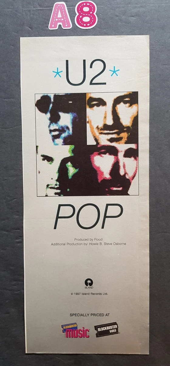 U2 Pop Album Cover