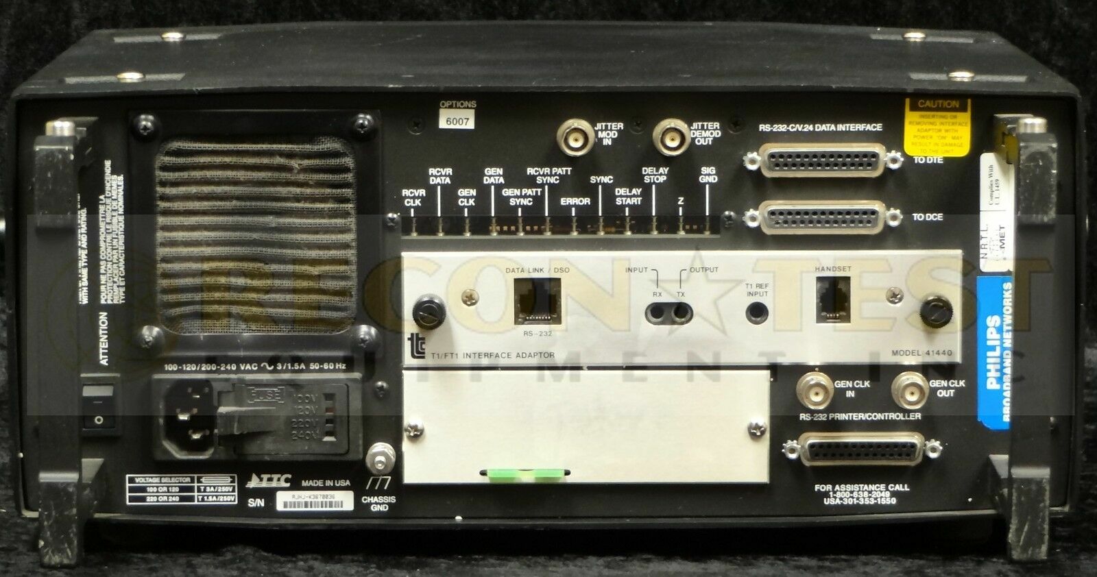 TTC Fireberd 6000A-6007 Communications Analyzer | eBay