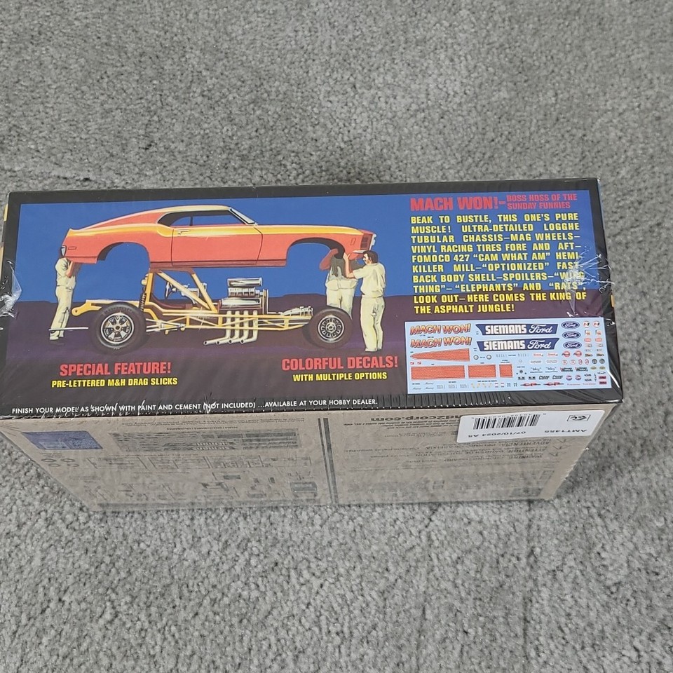 AMT 1970 Ford Mustang Funny Car Mach Won 1/25 Retro Deluxe | eBay