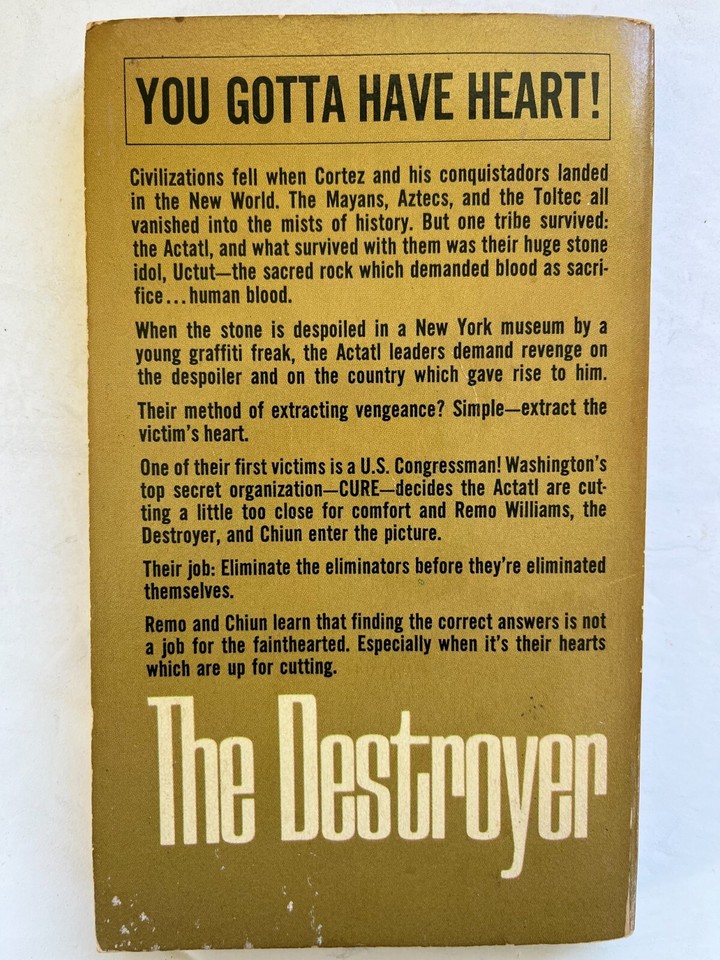 The Destroyer Series Paperback Books Richard Sapir Warren Murphy Select ...