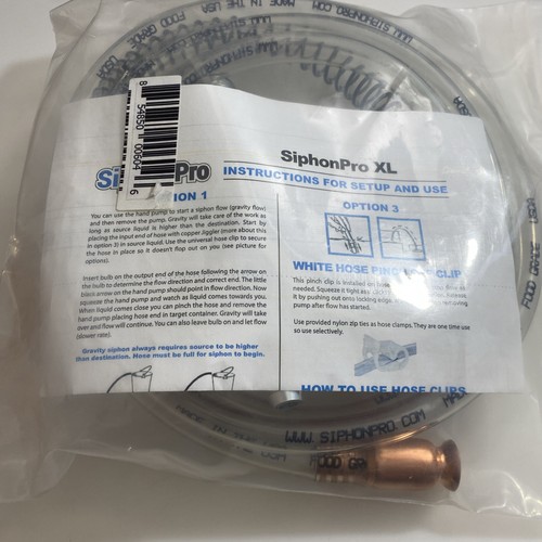 SiphonPro GasTapper Siphon Pump Pro XL Fuel Hand Pump - Gas Diesel ...