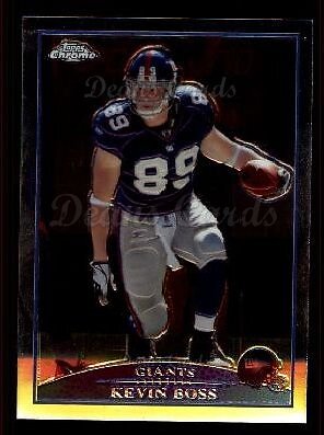 2009 Topps Chrome #48 Kevin Boss Giants-FB 8 - NM/MT | eBay