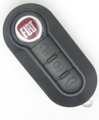 Full remote key fob for Fiat Punto 500 3 buttons 433mhz Delphi BCM ...