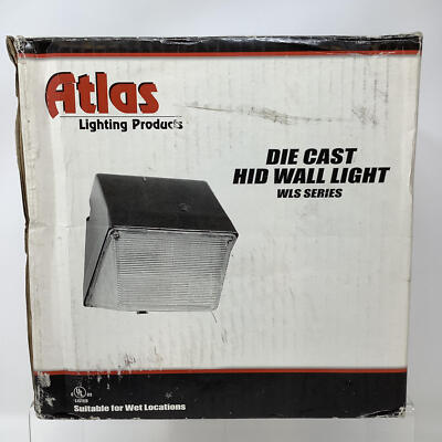 Atlas WLS Series Black Aluminum 35 Watt Die Cast House Hid LED Wall ...