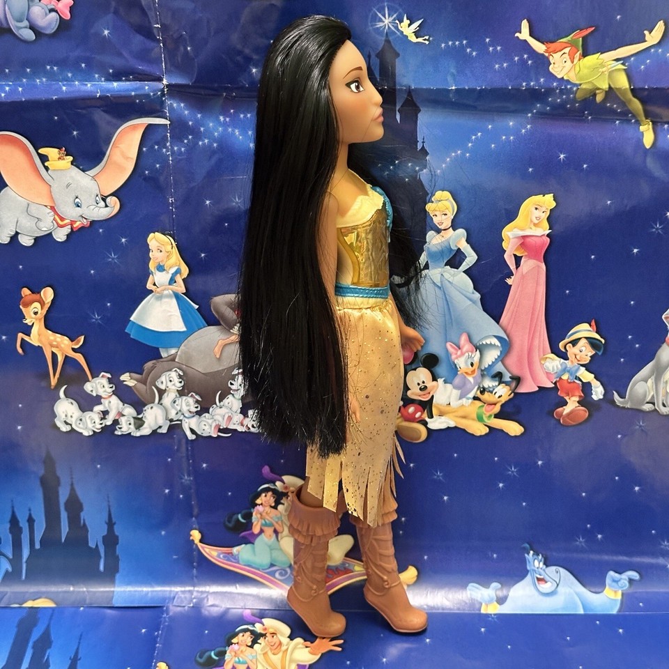 Disney Princess Royal Shimmer Pocahontas Barbie Doll | eBay
