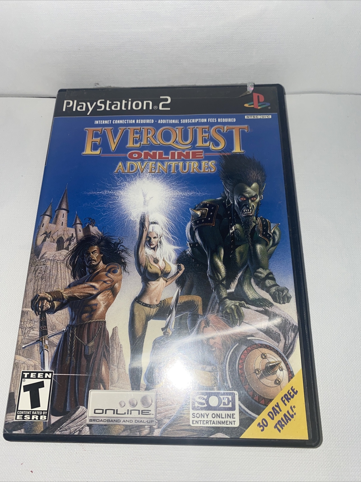 EverQuest Online Adventures PS2 Sony PlayStation 2 Video Game ...