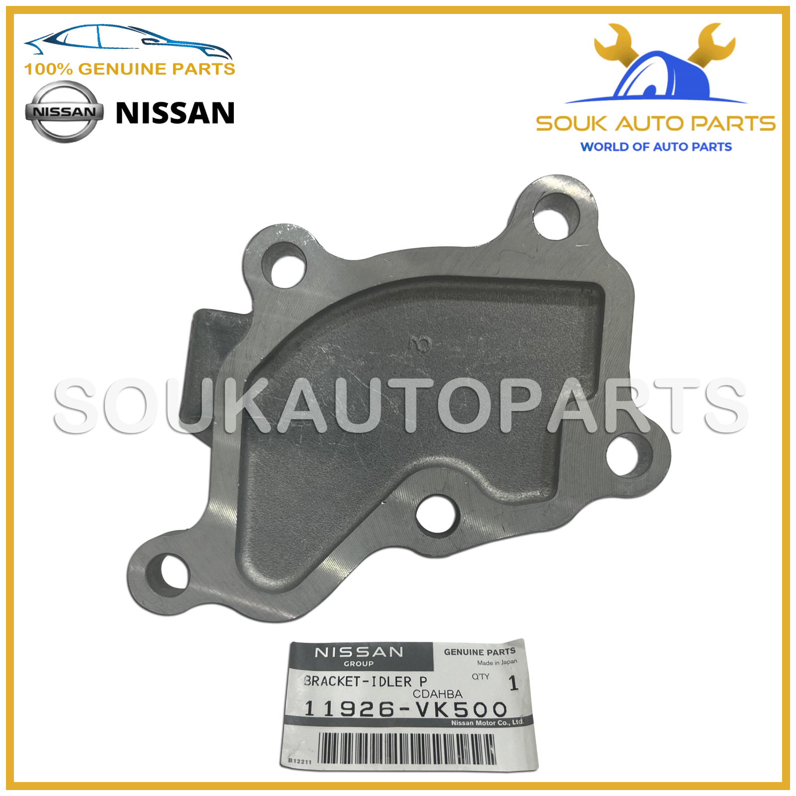 11926VK500 Genuine Nissan Bracket-idler Pulley 11926-vk500 for sale ...