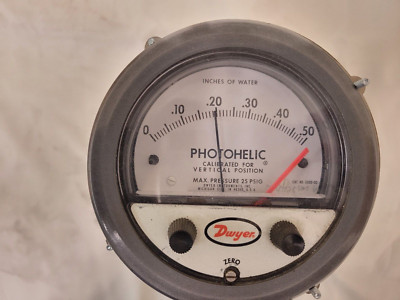 Dwyer Photohelic 10A Pressure Switch | eBay