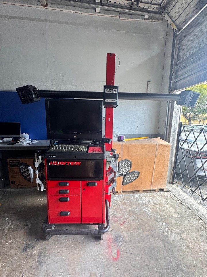 HUNTER HAWKEYE WHEEL ALIGNMENT SYSTEM WA24X – PROFESSIONAL MACHINE ...