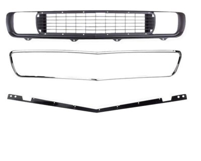 1969 Camaro Rally Sport Grille Kit w/GM RS Grille & Grille Molding ...