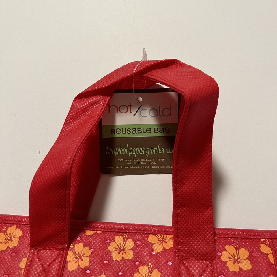 Tropical Paper Garden Hot/Cold Reusable Bag | eBay
