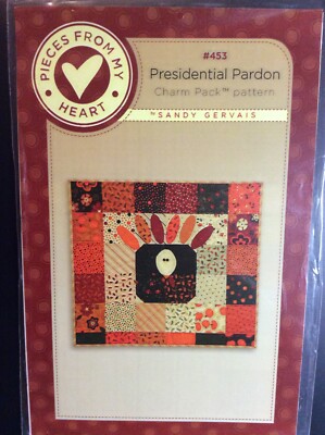 PRESIDENTIAL PARDON WALL QUILT & TABLEMAT PATTERN BY PIECES FROM MY ...